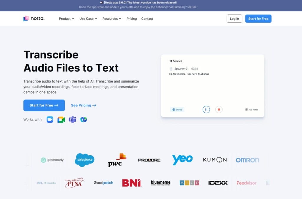 Las mejores herramientas IA para transcribir audio y videos a texto para 2024: Transcribe en ...